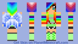 angle girl Minecraft Skin