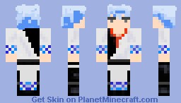 Gintoki Sakata Minecraft Skin