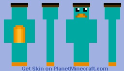 Agent P Minecraft Skin