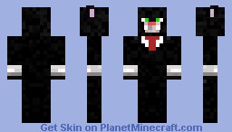 Cat In A Suit!!! :D Minecraft Skin