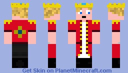 King Of Floria Minecraft Skin