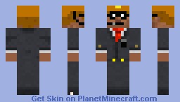 Lone Plane Pilot Minecraft Skin
