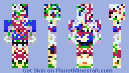 Splatter Guy Minecraft Skin