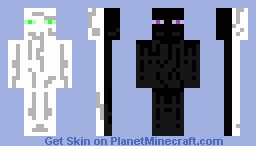 Enderman (Half & Half) Minecraft Skin