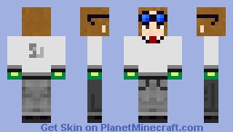 rocket science Minecraft Skin