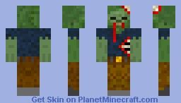 Zombie reborn Minecraft Skin