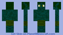 Deep Sea Elf Minecraft Skin