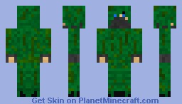 Ghillie Suit Minecraft Skin