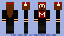 Rocker with Machinima Logo Minecraft Skin