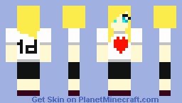 One Direction Fan Minecraft Skin