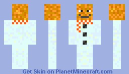 Snowy the Snow Man (NEW) Minecraft Skin
