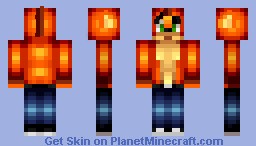 Crash Bandicoot (Crash Bandicoot series-Better in 3D) Minecraft Skin