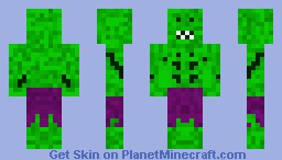 Hulk Smash (first hero skin) Minecraft Skin