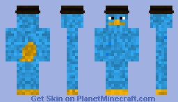 Perry The Platypus Minecraft Skin