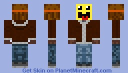 Crazy Masked Guy Minecraft Skin