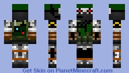 radio soldier Minecraft Skin