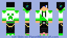 Cool gamer Minecraft Skin