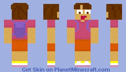 dora Minecraft Skin
