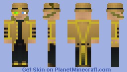 Steampunk spectre Minecraft Skin