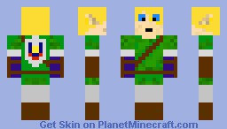 link-legend of zelda Minecraft Skin