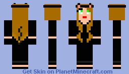 Cat girl (Halloween) Minecraft Skin