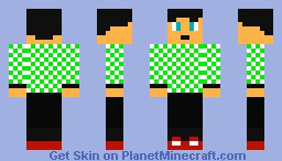 Summer Guy Minecraft Skin
