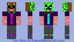 Double-faced Minecraft Skin