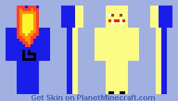 Fierce Typhlosion Minecraft Skin