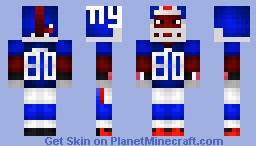 Victor Cruz - NFL/NY Giants Minecraft Skin