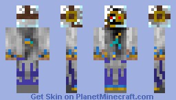 robot steve Minecraft Skin