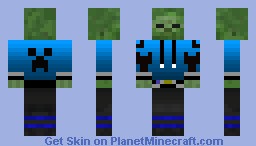 cool zombie Minecraft Skin