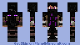 Enderman Hunter Minecraft Skin