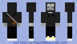 Emo Skeleton Minecraft Skin