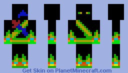 colored dude with SWORD! Minecraft Skin