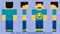 Boy w/ 3D moving Eyes! (view in 3D) Minecraft Skin