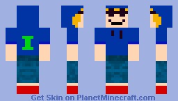 Iggy from maximum Ride [wings in] Minecraft Skin