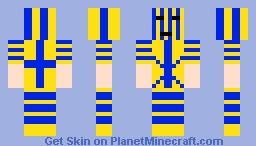 swedish man Minecraft Skin
