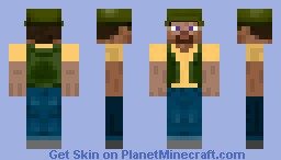 Steve goes Camping Minecraft Skin