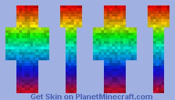 Rainbow Minecraft Skin