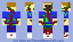 me infected Minecraft Skin
