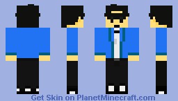 Homemade PSY Gangnam Style Skin! Minecraft Skin