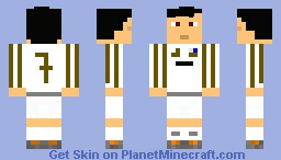 Cristiano Ronaldo Minecraft Skin