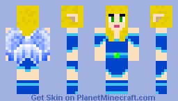 Aiera- Goddess of the Sky Minecraft Skin