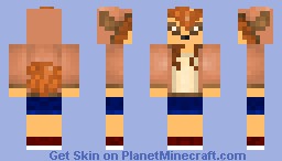 Vulpix-Human Minecraft Skin