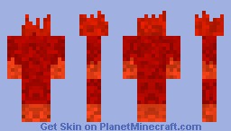 flame boy Minecraft Skin