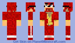 Red usher Minecraft Skin