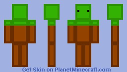 Grass Block Minecraft Skin