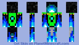 Elemental Wizard: Ice Minecraft Skin