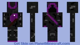 purple assassin Minecraft Skin
