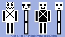 Many faces. Minecraft Skin